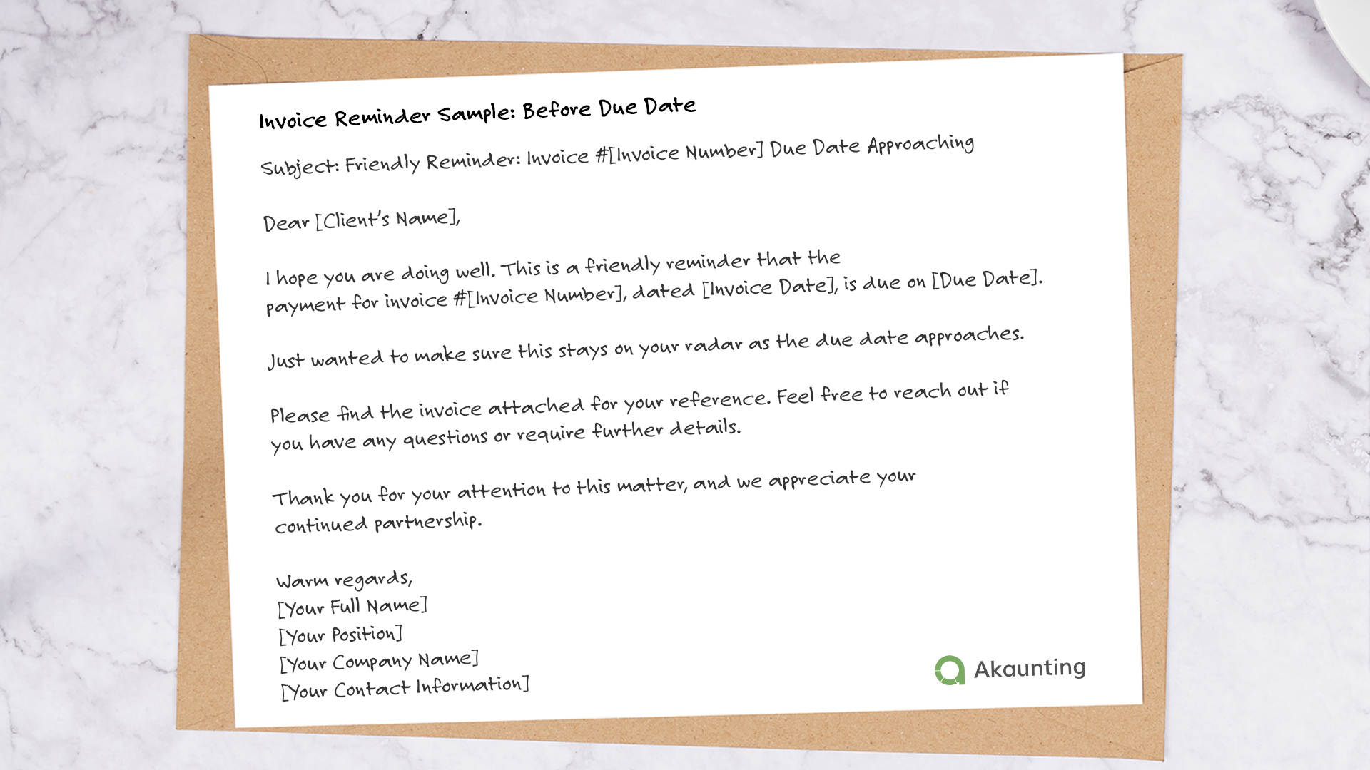 What is an Invoice: How and When to Send One - Blog - Akaunting