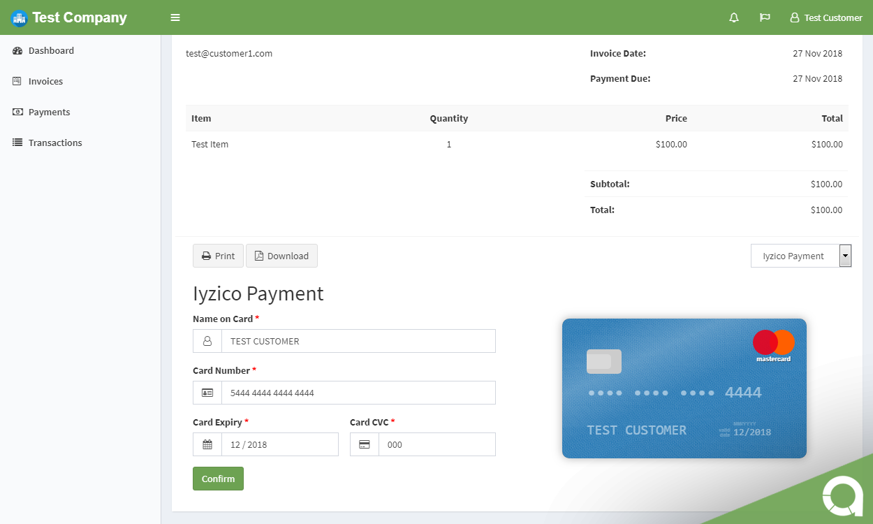 iyzico - Payment Gateway - App Store - Akaunting