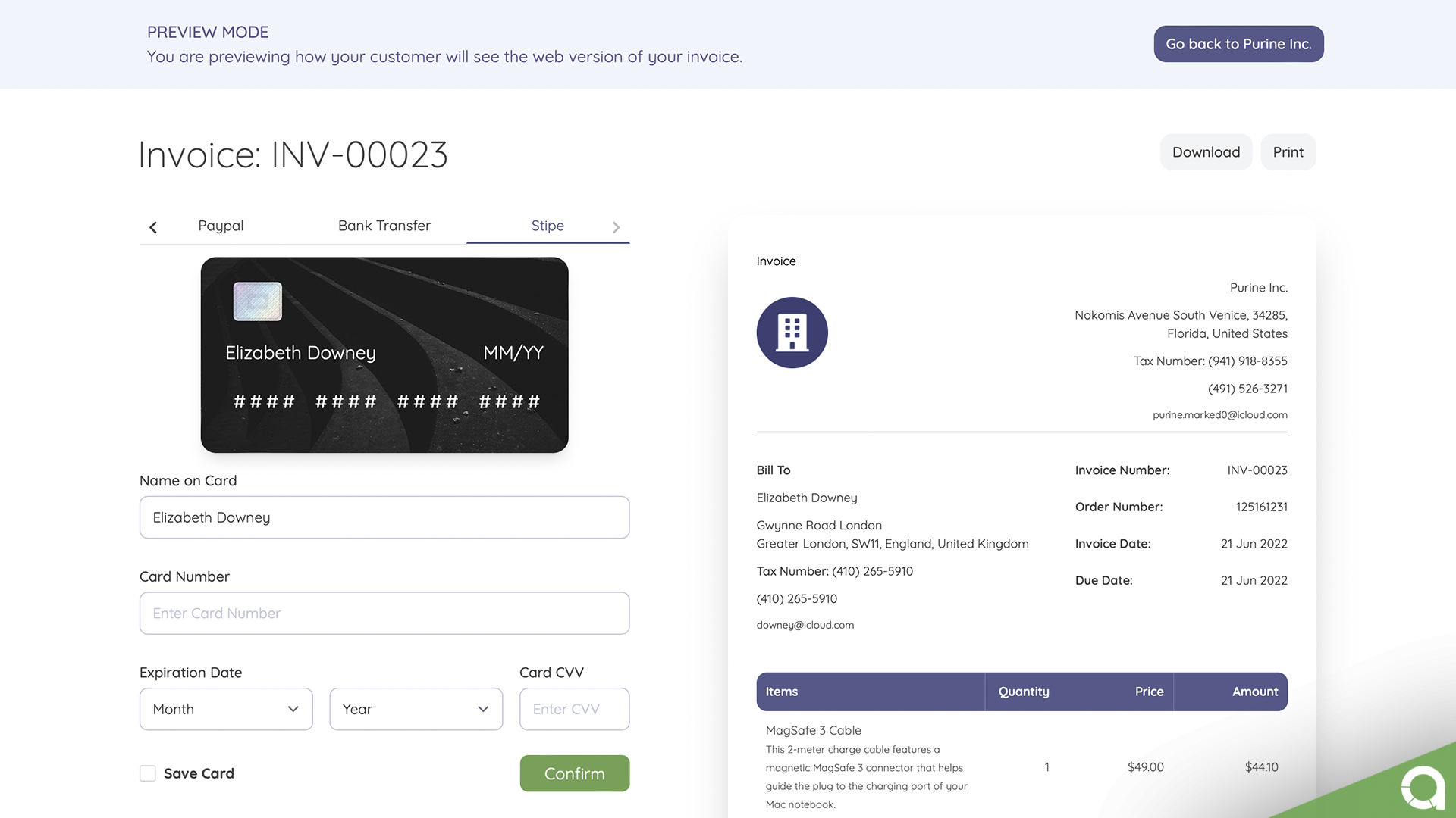 Stripe - Payment Method - App Store - Akaunting